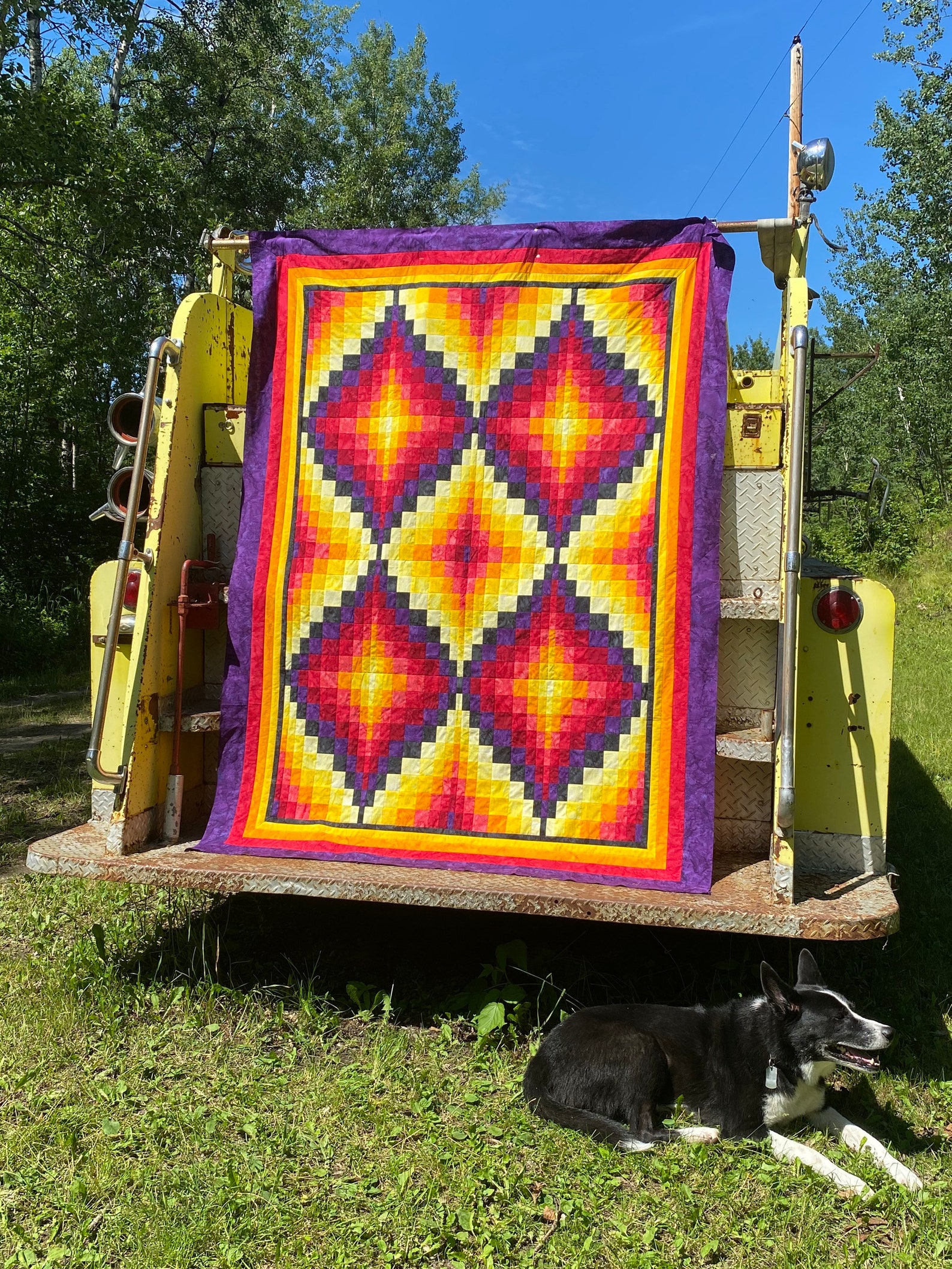 Fascinating Facets Bargello Quilt Pattern - Etsy