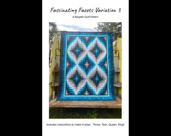 Fascinating Facets Variation 2 Bargello Quilt Pattern PDF Digital ...