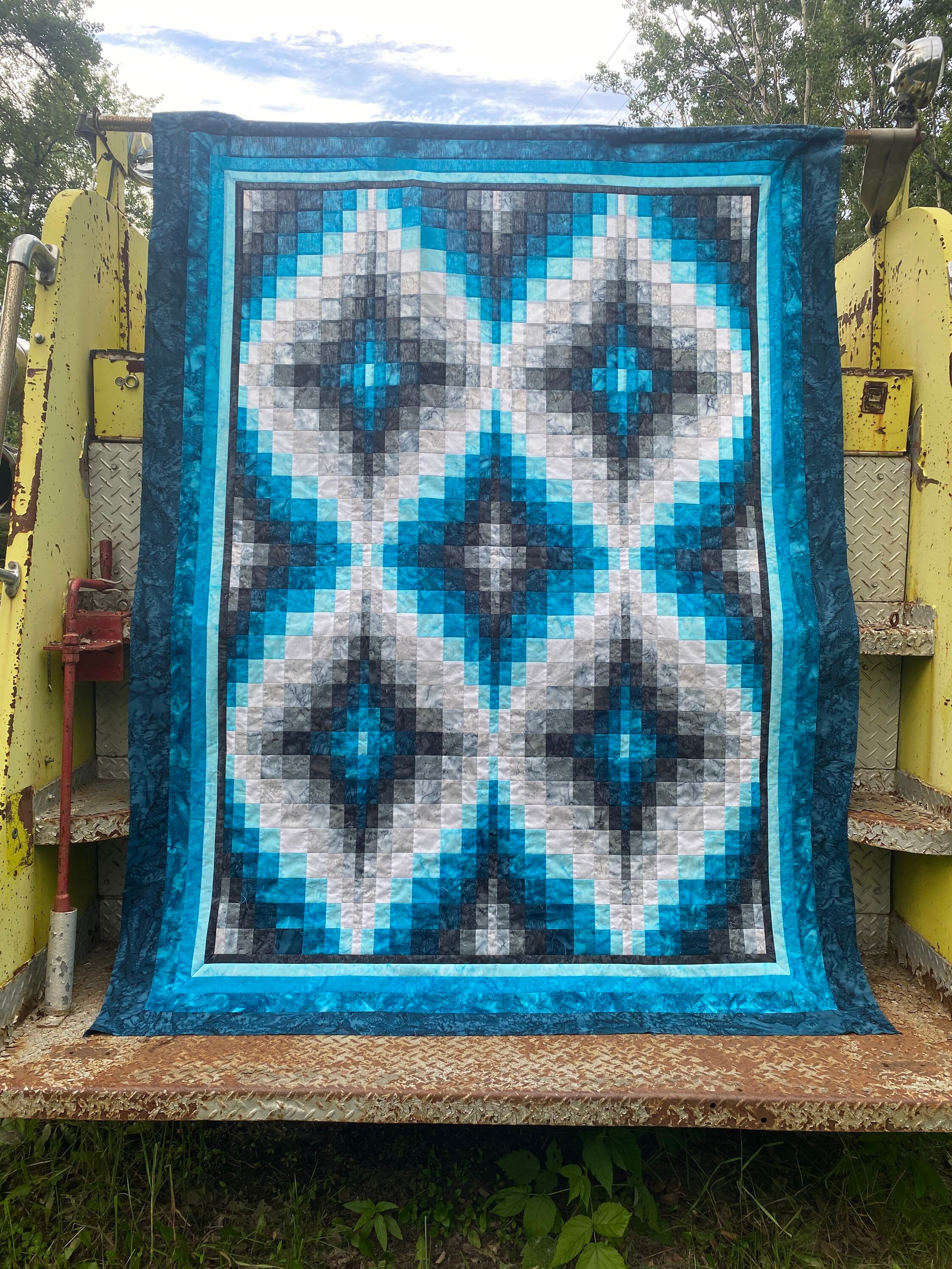 Fascinating Facets Bargello Quilt Pattern - Etsy