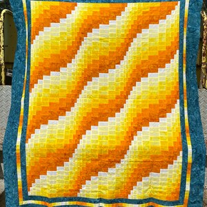 Undulations Bargello Quilt Pattern PDF Digital Download - Etsy