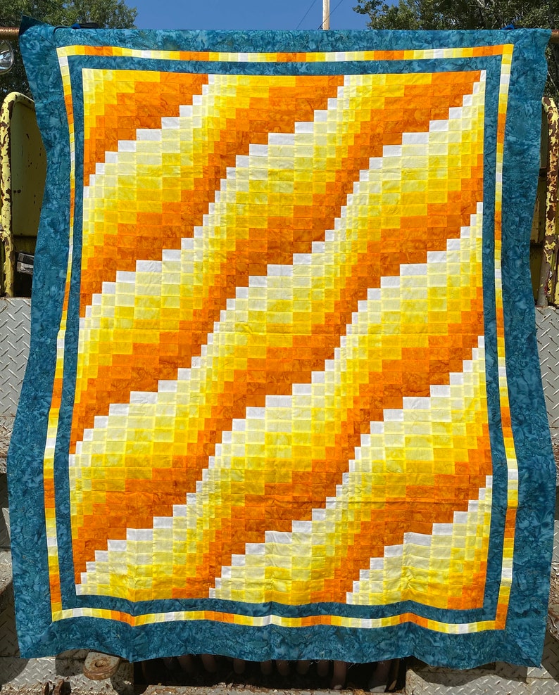Undulations Bargello Quilt Pattern PDF Digital Download - Etsy