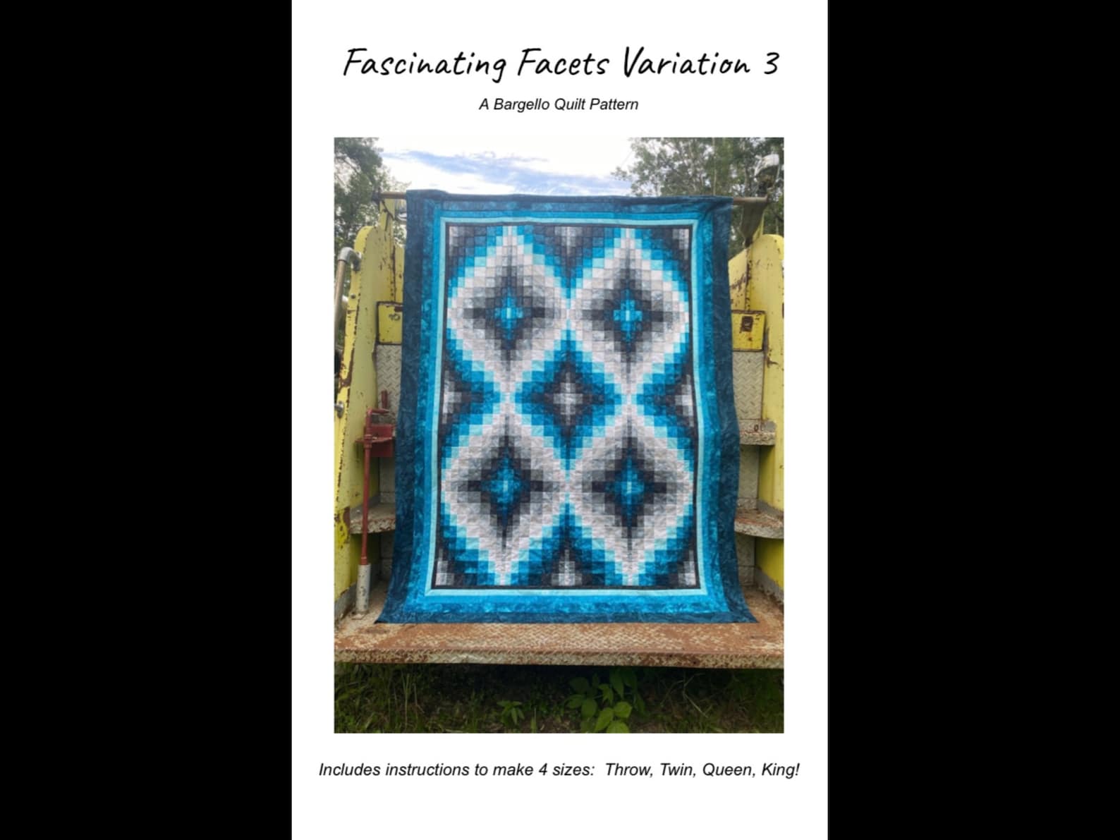 Fascinating Facets Bargello Quilt Pattern - Etsy