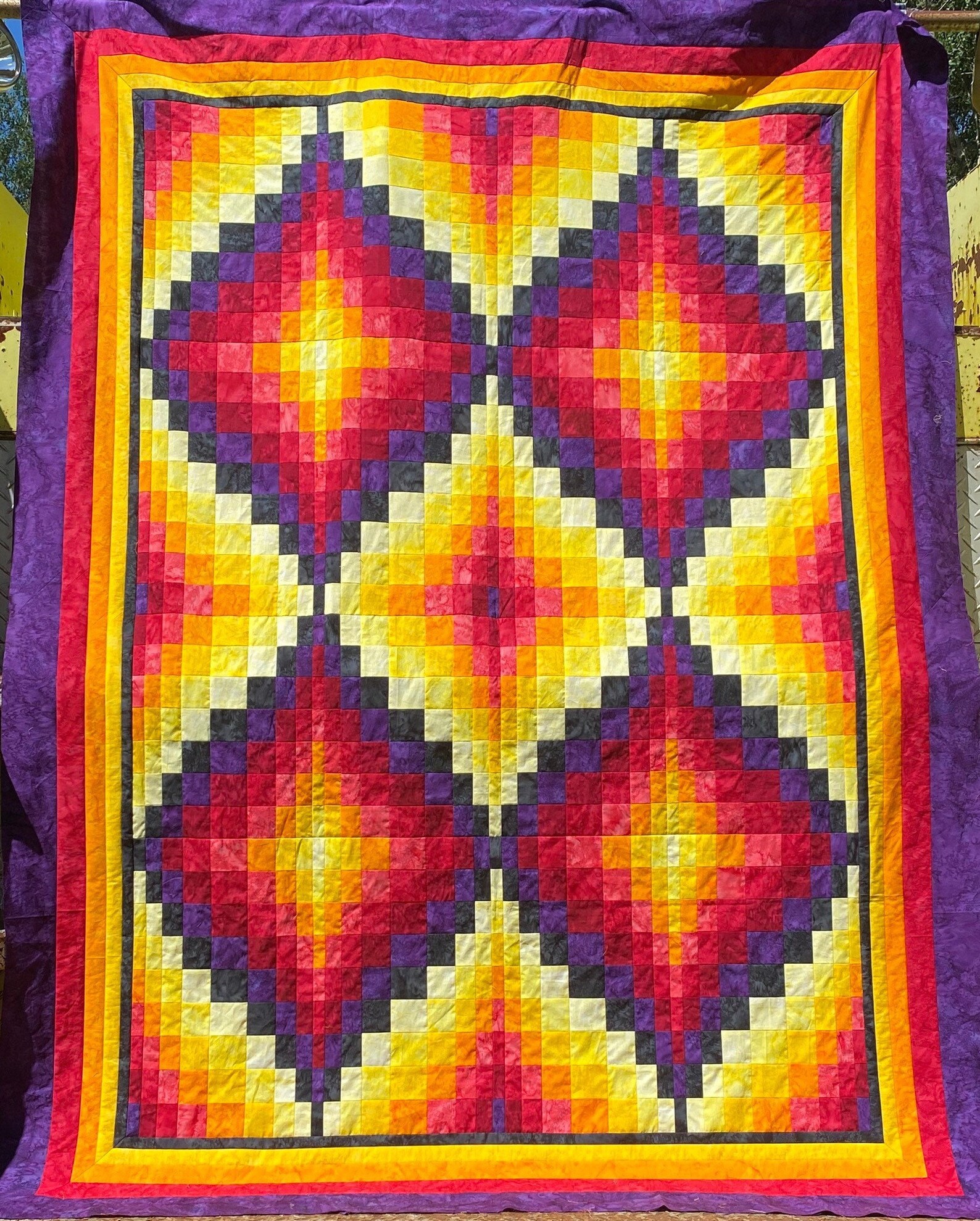 Fascinating Facets Variation 1 Bargello Quilt Pattern PDF Digital ...