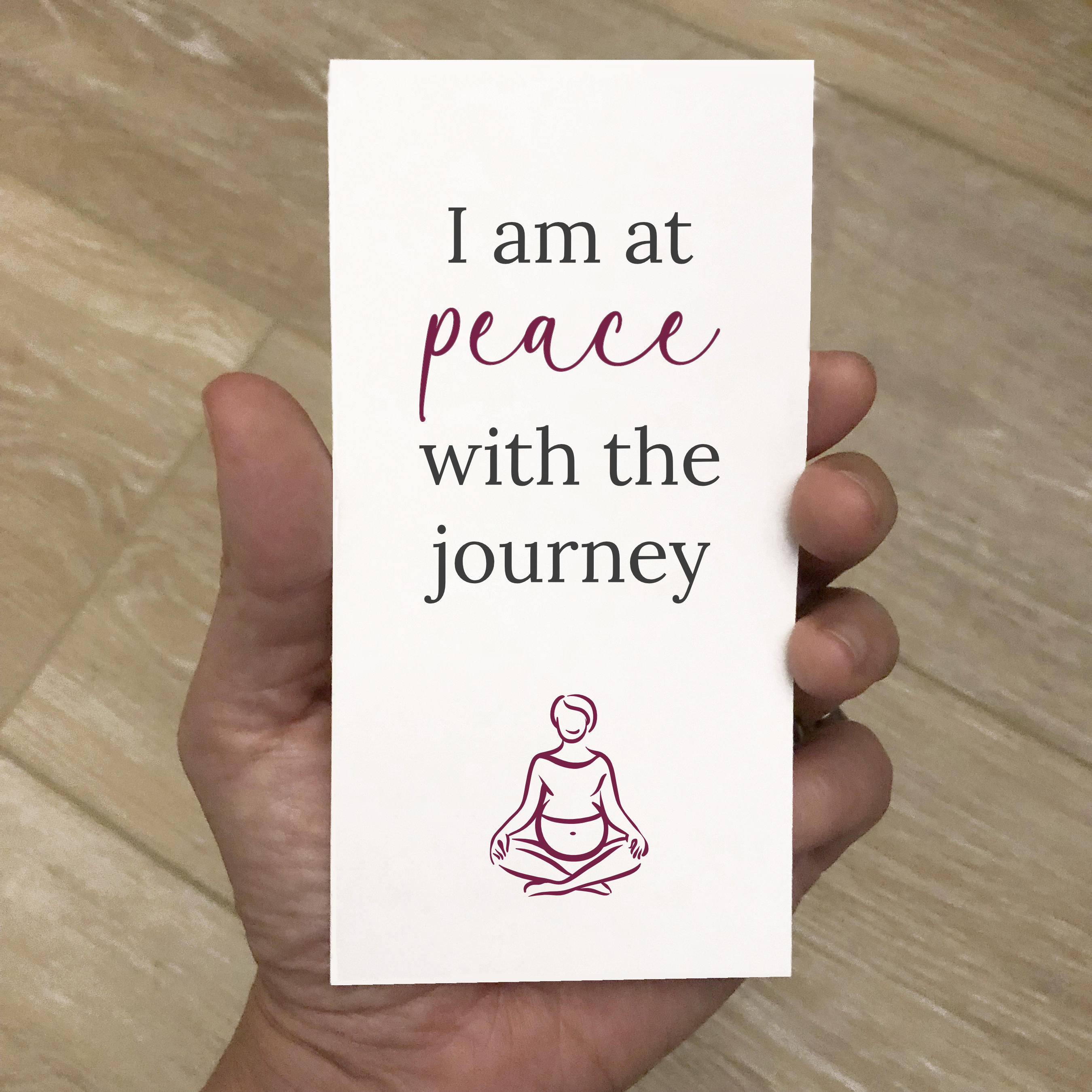 Birth Affirmation Cards Printable Pregnancy Vision Board - Etsy