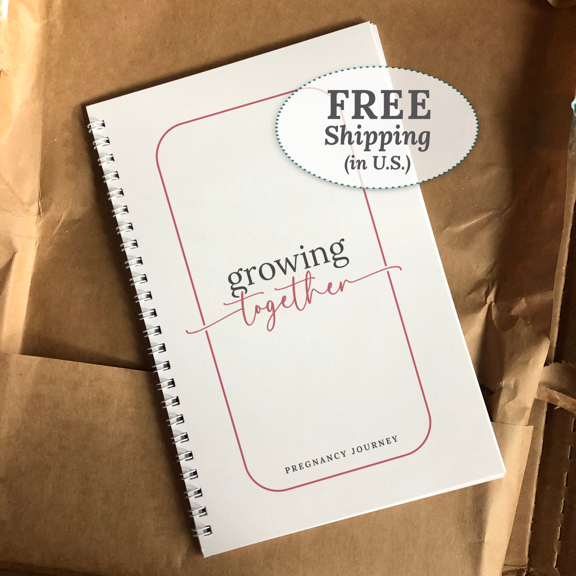 Surrogate Pregnancy Journal Gift, IP Pregnant Memory Book, Surrogacy ...