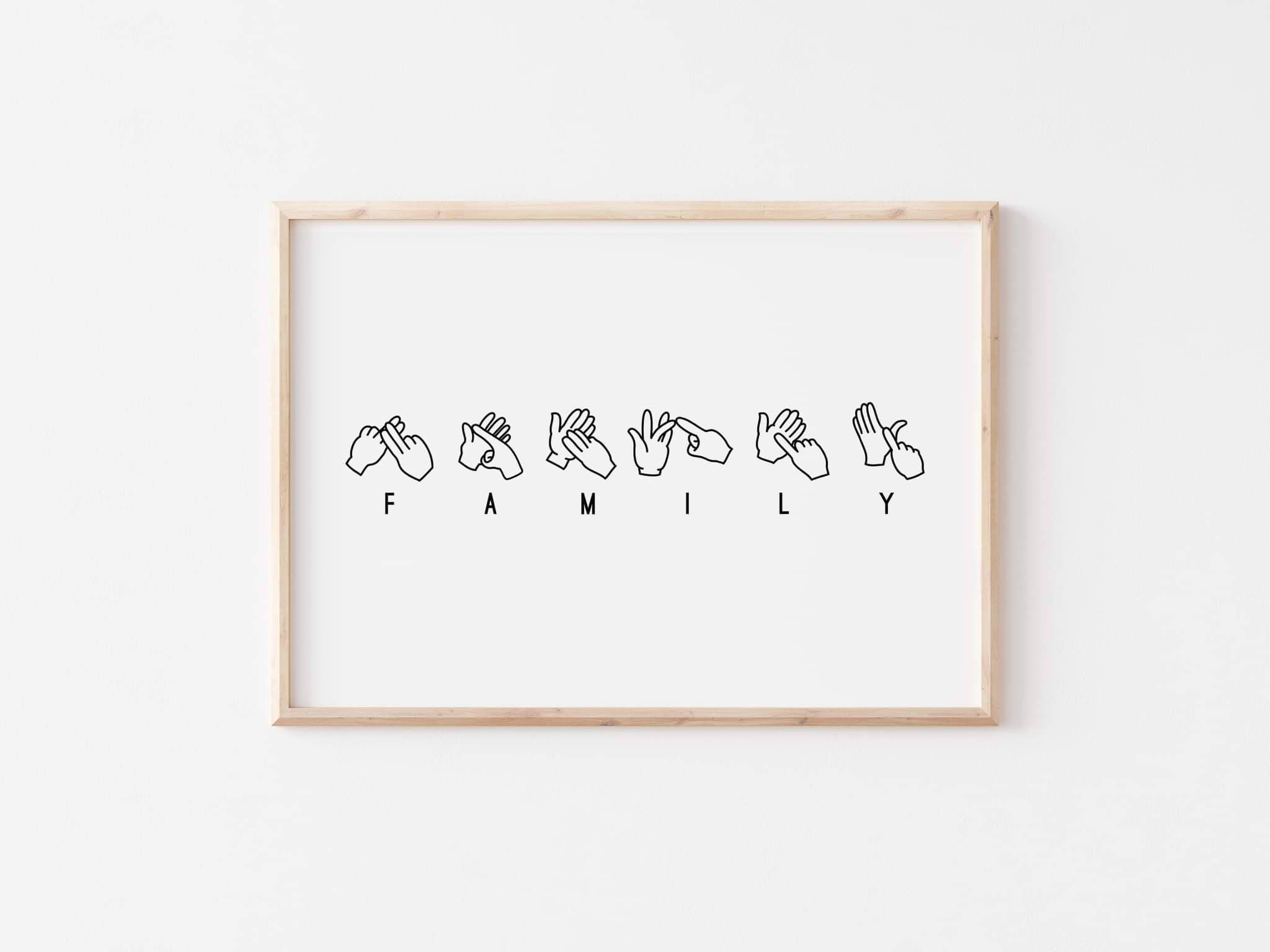 Makaton Sign For Family