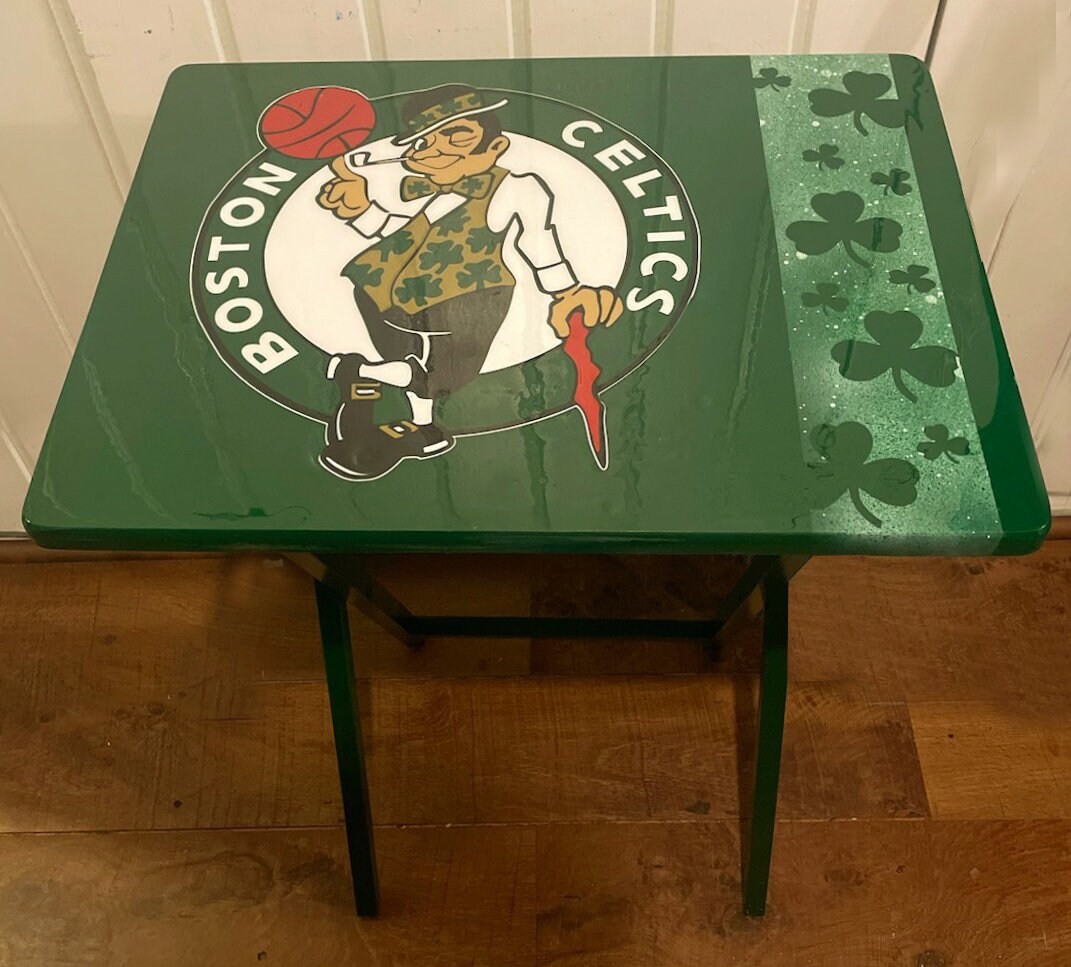 Custom TV Tray NBA Themed Boston Celtics - Etsy