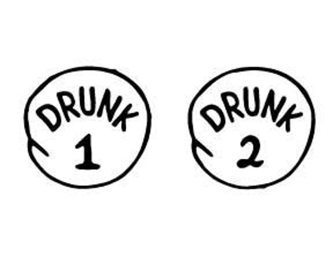 Thing 1 Thing 2 SVG Cut File - Etsy Canada