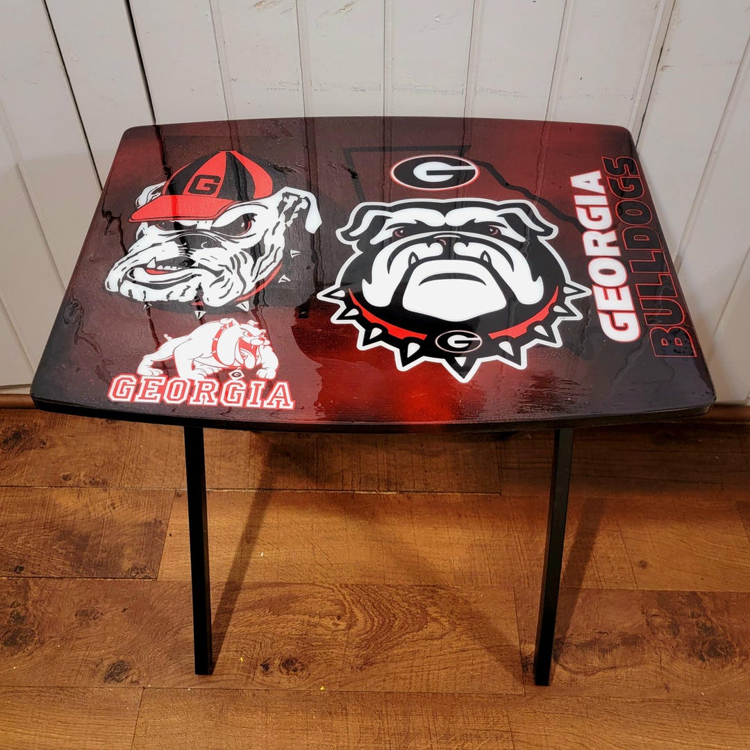 Oversized XL Custom TV Tray Table Georgia Bulldogs - Etsy