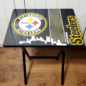 Custom TV Tray NFL Themed Pittsburgh Steelers - Etsy