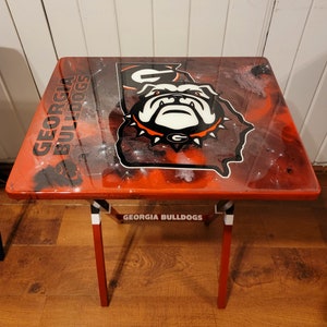 Custom TV Tray Georgia Bulldogs Theme - Etsy