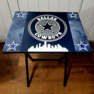 Custom TV Tray NFL Themed Dallas Cowboys - Etsy