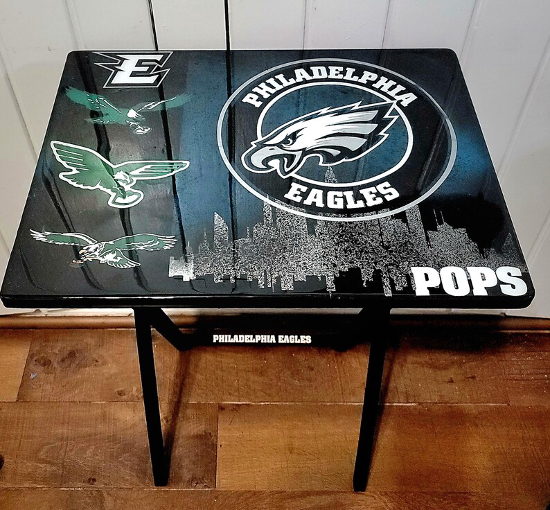 Custom TV Tray NFL Themed Philadelphia Eagles - Etsy