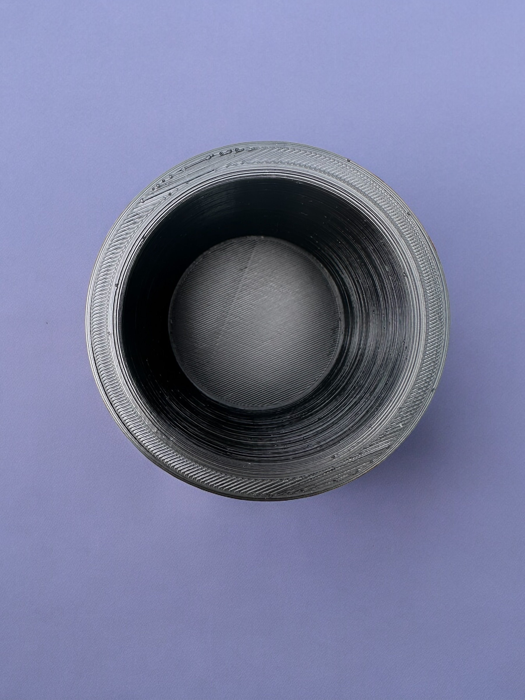 Matte White or Black 3D Printed Circular Planter – Ideal for Cacti ...