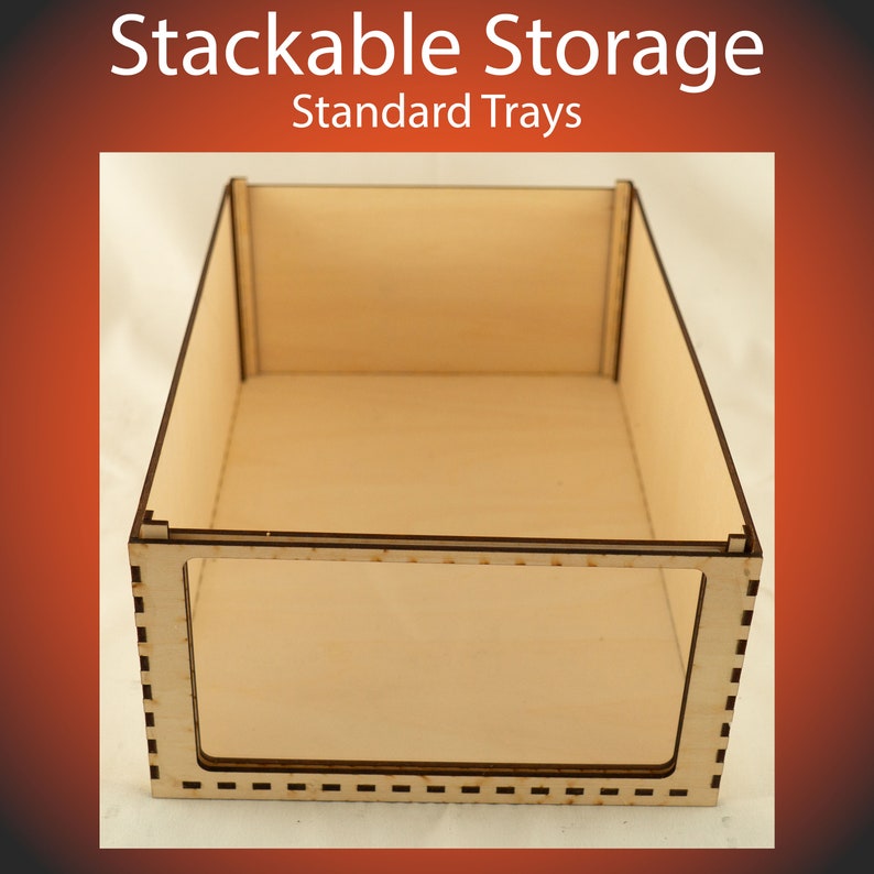 Storage Tray System - CUSTOM LABELED TRAYS - for Miniatures, Terrain ...
