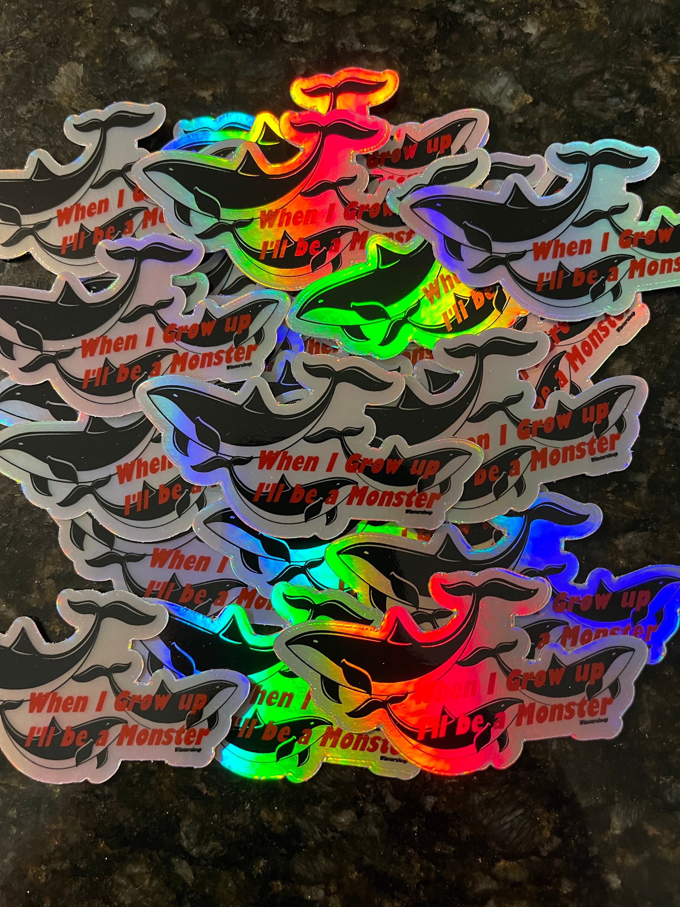 Orca Pod Killer Whale Family Sticker. Wintersleep Canada Song Lyrics ...