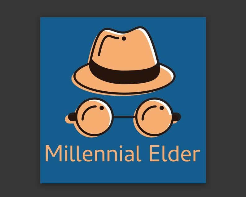 Millennial Elder Sticker Status Symbol Waterproof Vinyl Bumper - Etsy