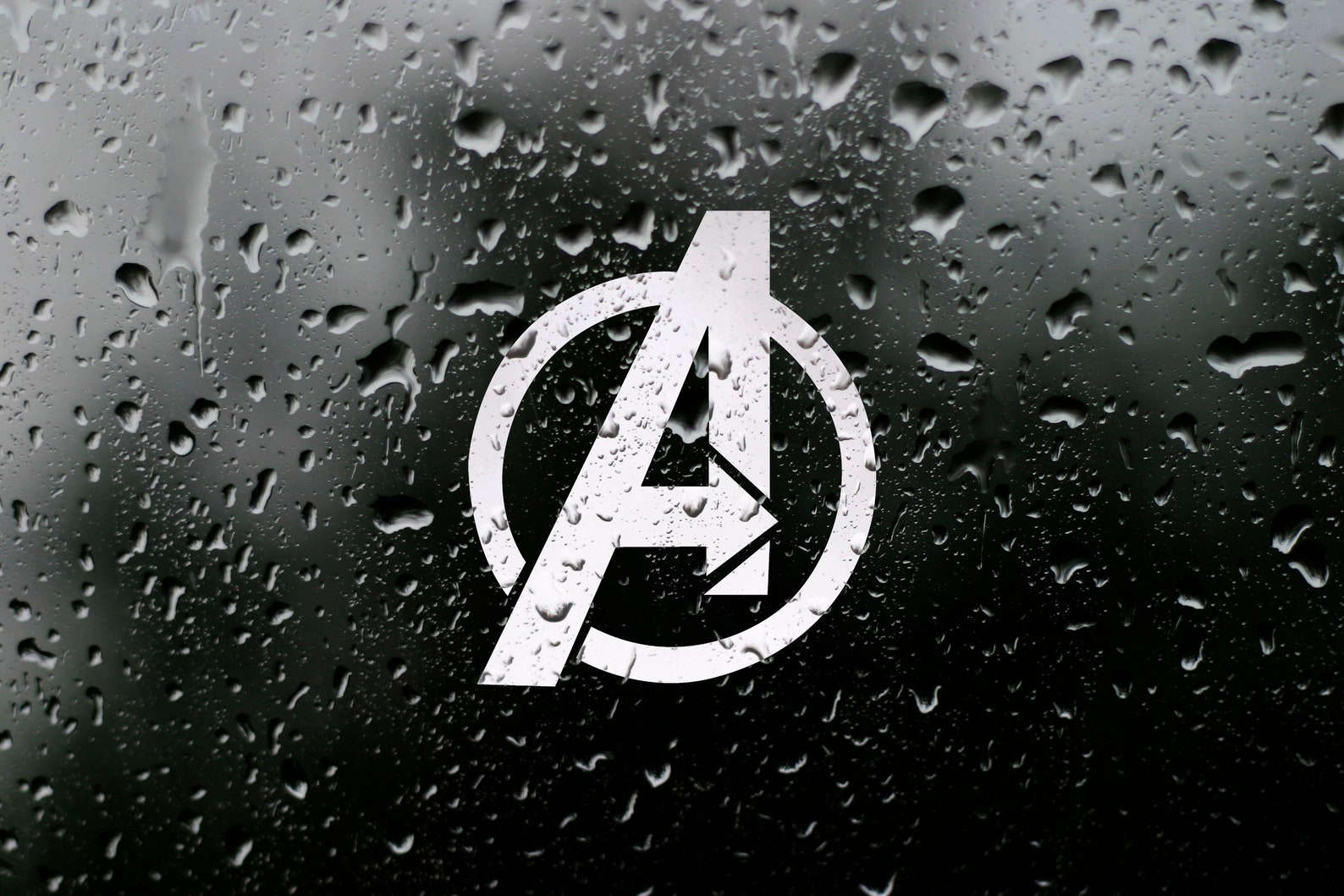 Marvel Avengers Logo Car Sticker for External Use on | Etsy