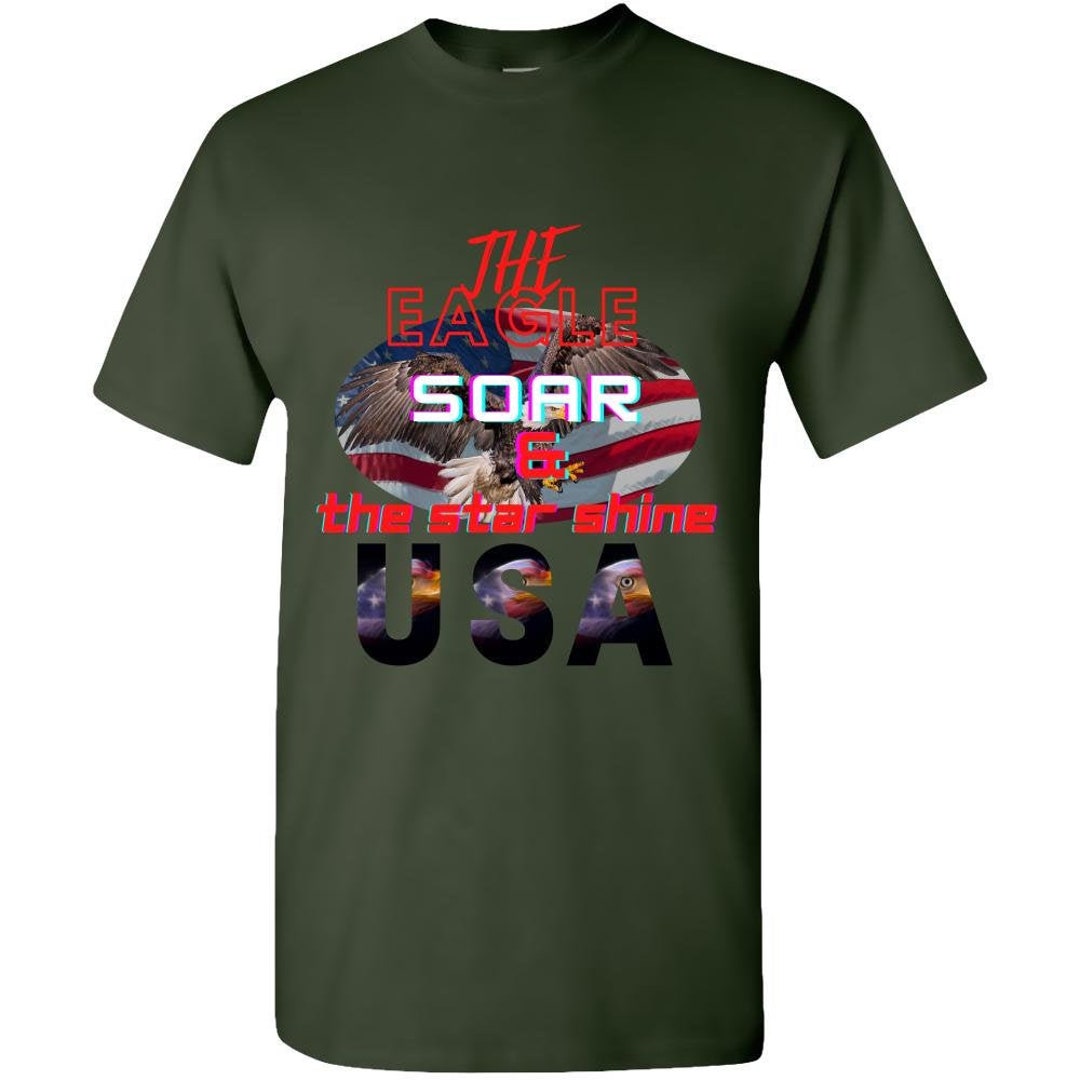 Amerika Adler Shirt, USA Eagle Soar T-Shirt, Soar High T-Shirt, Keep ...