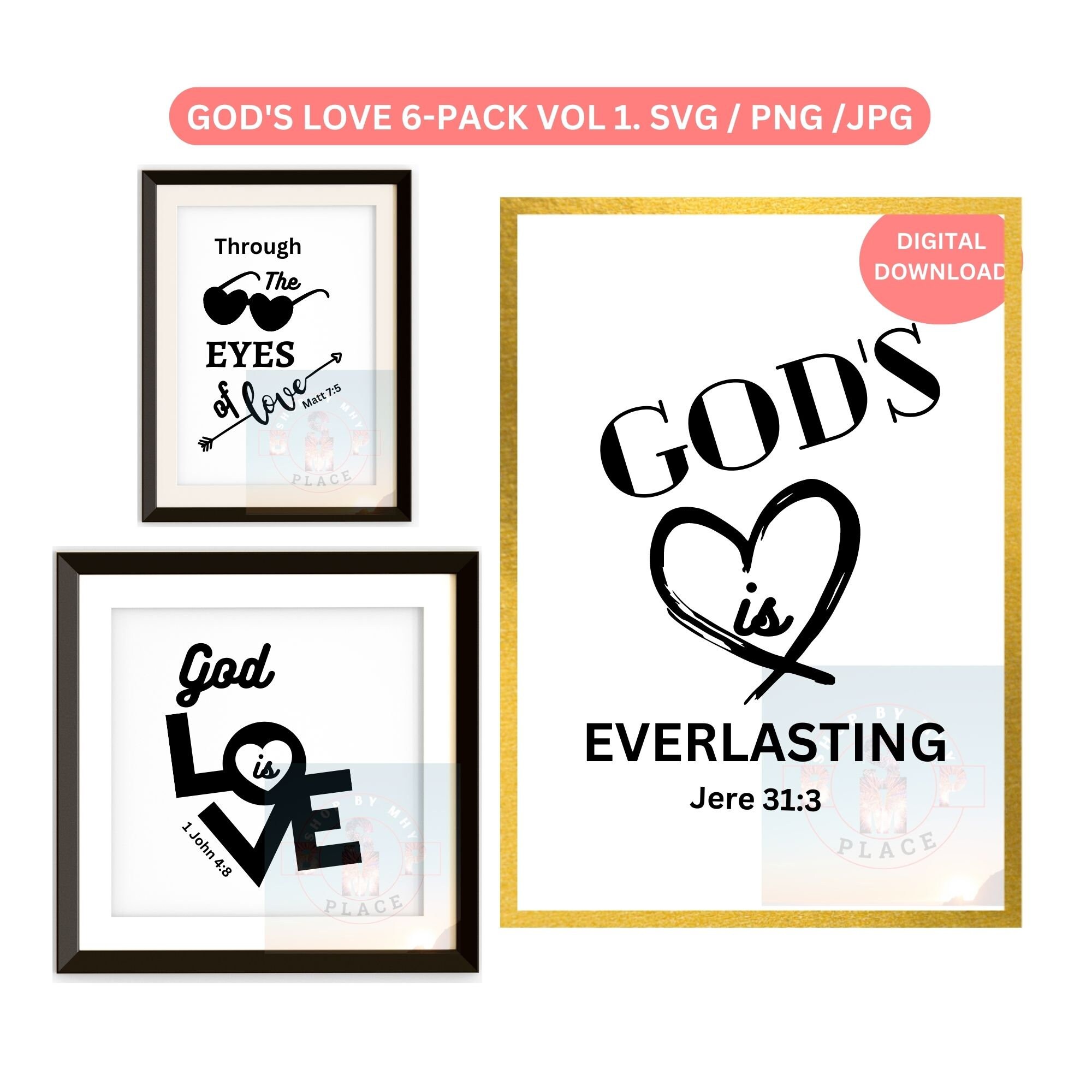 Christian SVG Bundle Scripture Digital File SVG Instant - Etsy