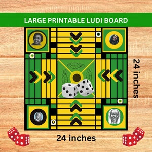 Ludi Board, Jamaica Ludo, Board Ludi Game, Dice Board, Family Boad Game ...