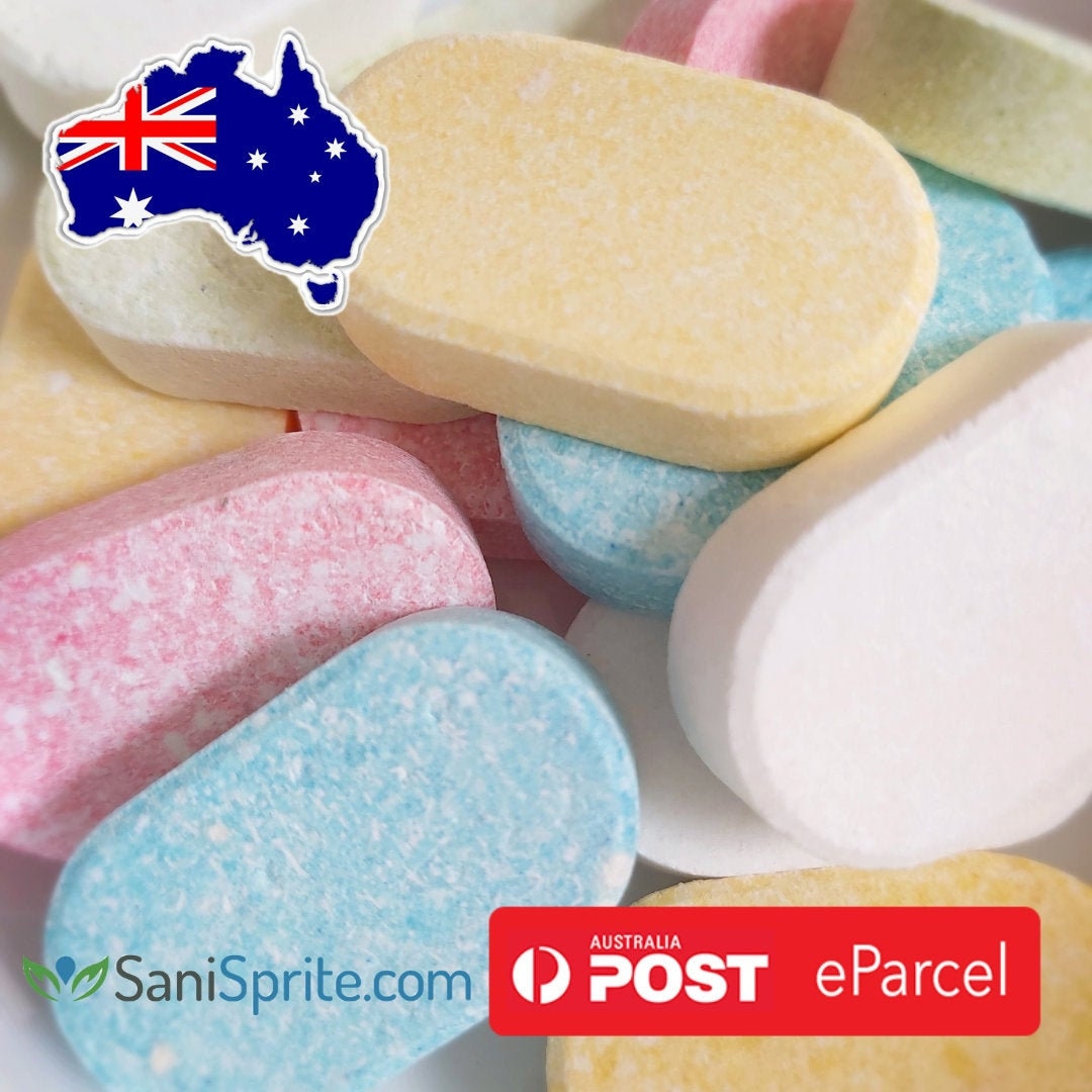 Sanisprite Foam Tablets, Foaming Hand Soap Dispenser Refills. Sanitab ...