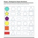 6 Printable Practice Kindergarten Shapes Worksheet - Etsy