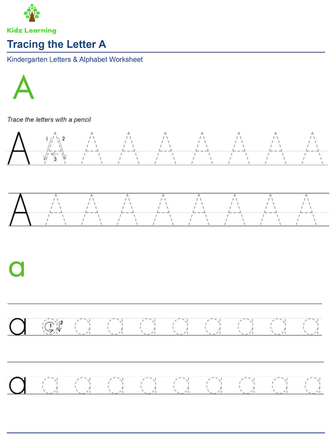 26 Printable Alphabet Tracing Letters Worksheets. Preschool-k5 - Etsy