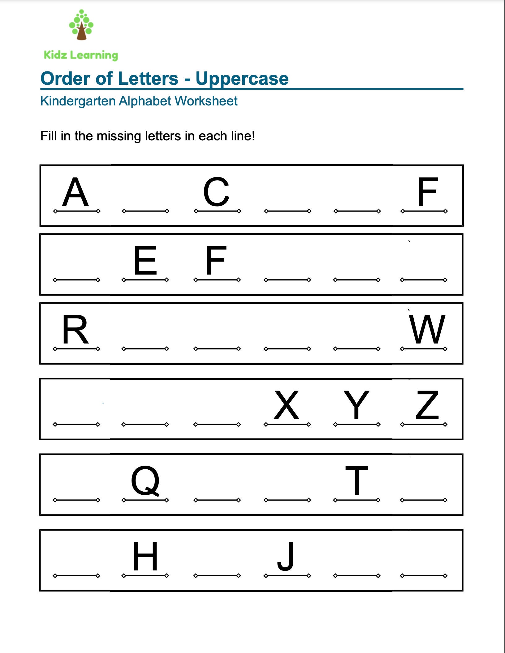 Alfabeto Imprimible - El alfabeto / Orden de las letras - Etsy España