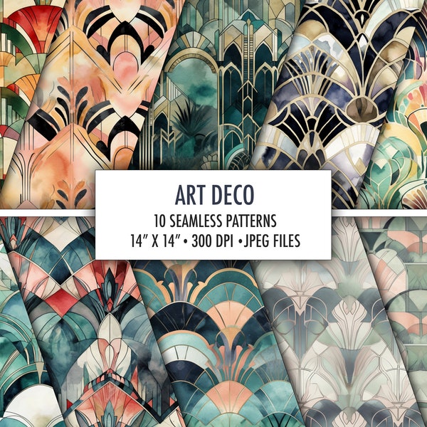 Art Deco Paper - Etsy