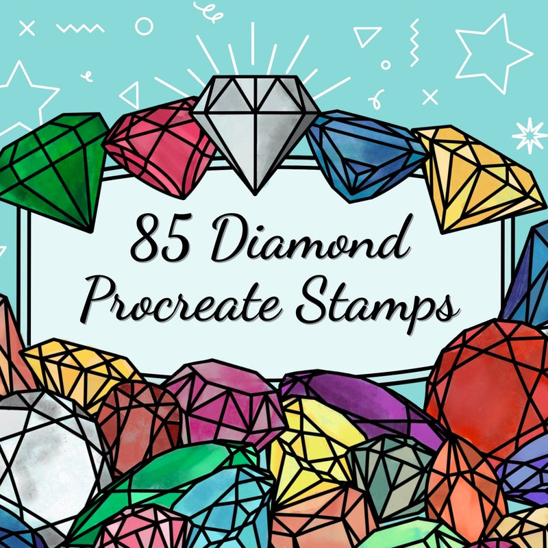 Diamond Stamp - Etsy