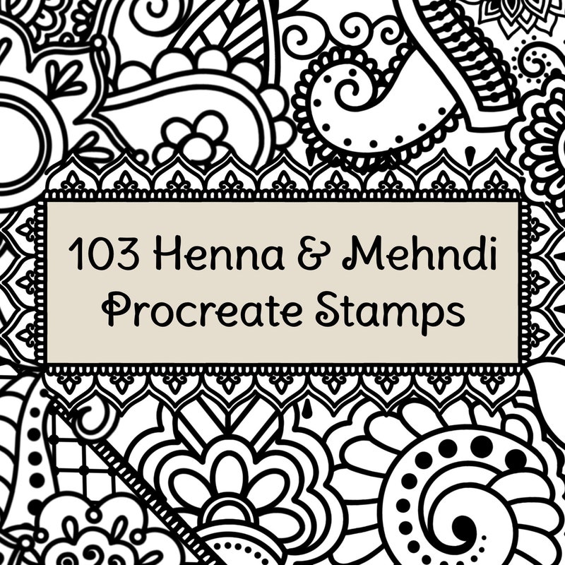 Henna Stamp Kits - Etsy