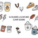 Autumn Doodle Clipart Autumn PNG Autumn Planner Autumn - Etsy