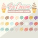 Ice Cream Color Scheme Palette for Procreate - Etsy