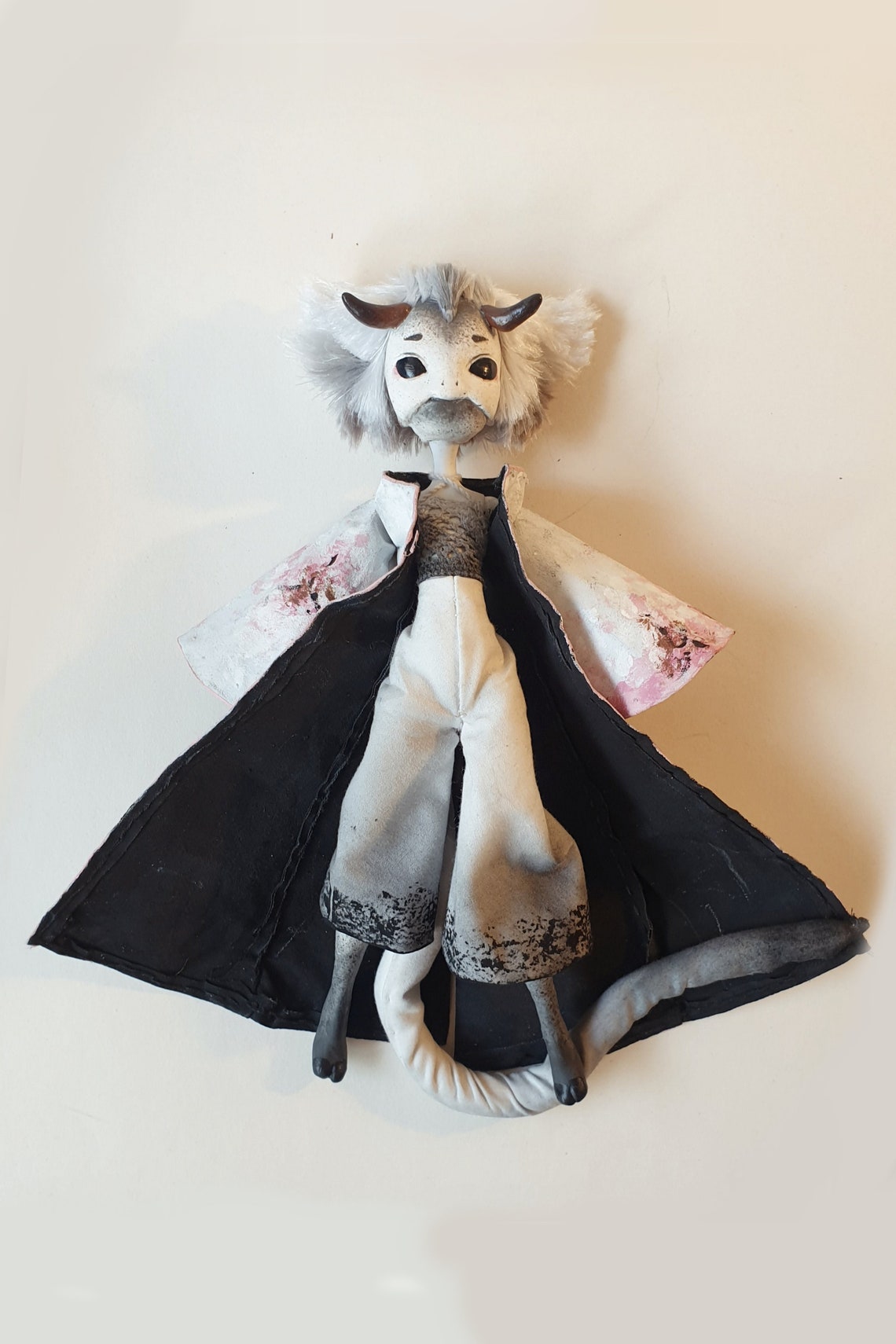 OOAK Handmade Poseable Potoo Bird Doll - Etsy