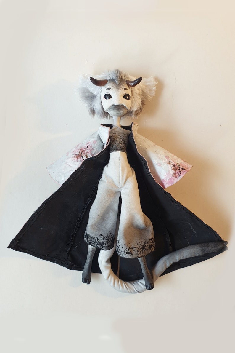 OOAK Handmade Poseable Potoo Bird Doll - Etsy