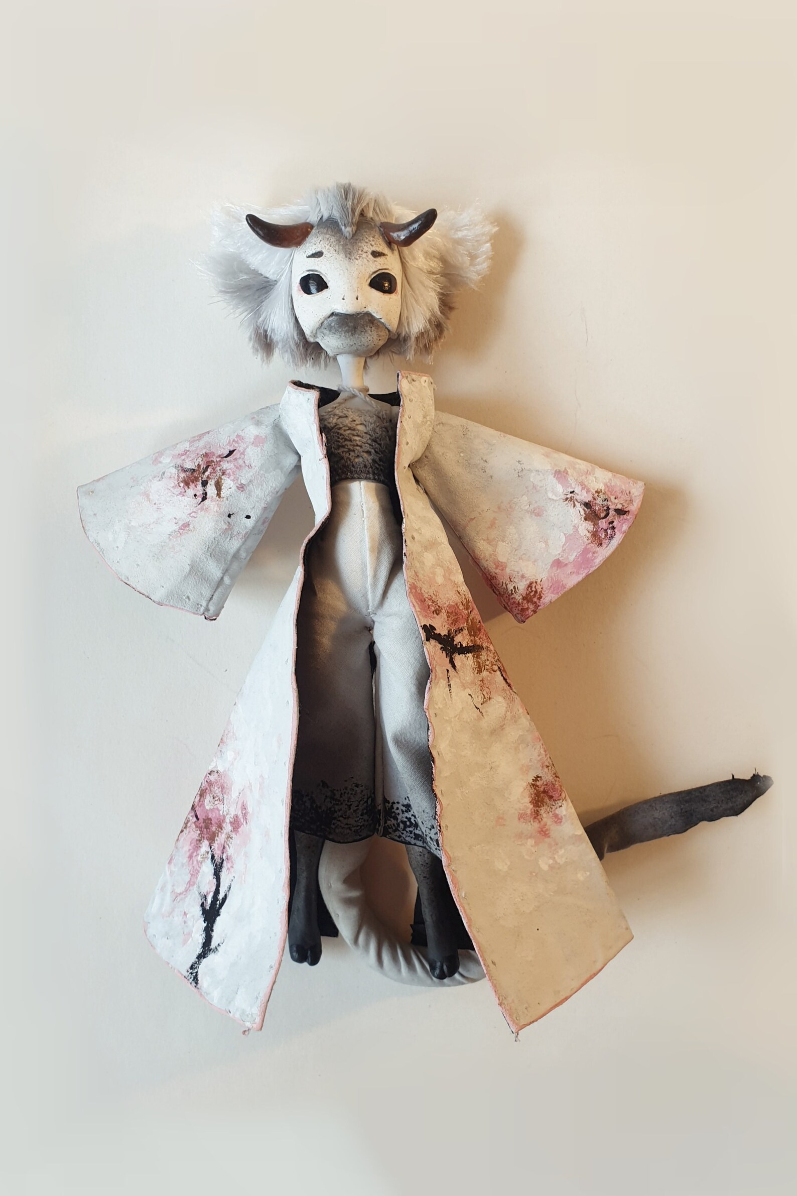 OOAK Handmade Poseable Potoo Bird Doll - Etsy