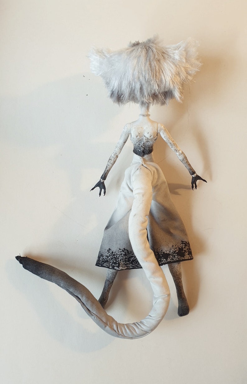 OOAK Handmade Poseable Potoo Bird Doll - Etsy