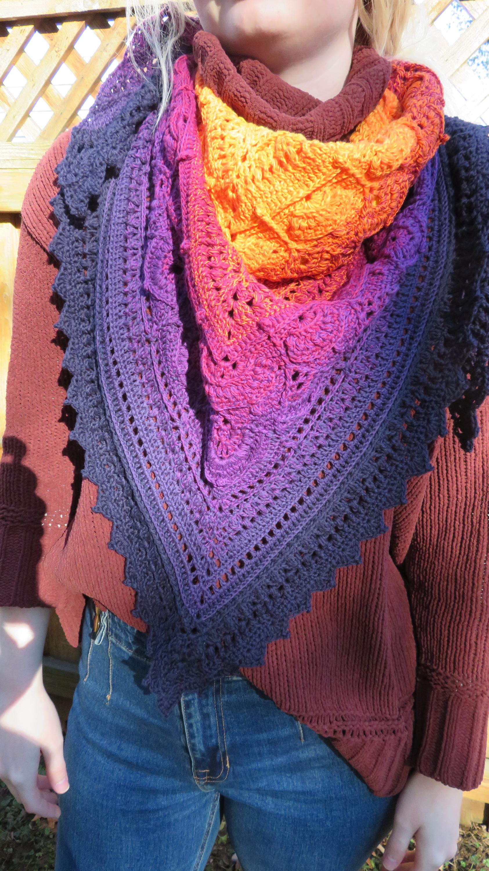 Moroccan Mint Tea Cotton Crocheted Shawl - Etsy