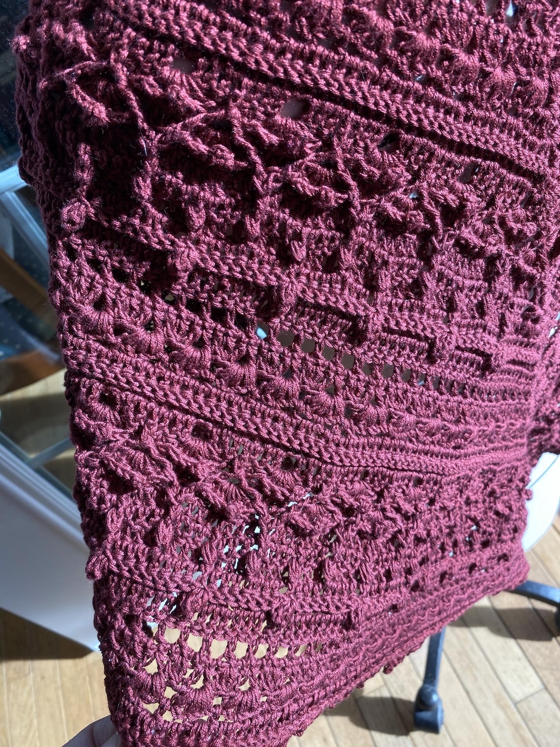 Moroccan Mint Tea Cotton Crocheted Shawl - Etsy