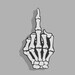 Skeleton Bone Middle Finger Wall Decoration - Etsy