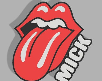 Rock Tongue and Lips - Etsy