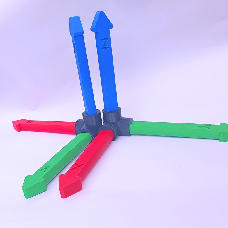 3d Model Cartesian Coordinate System - Etsy