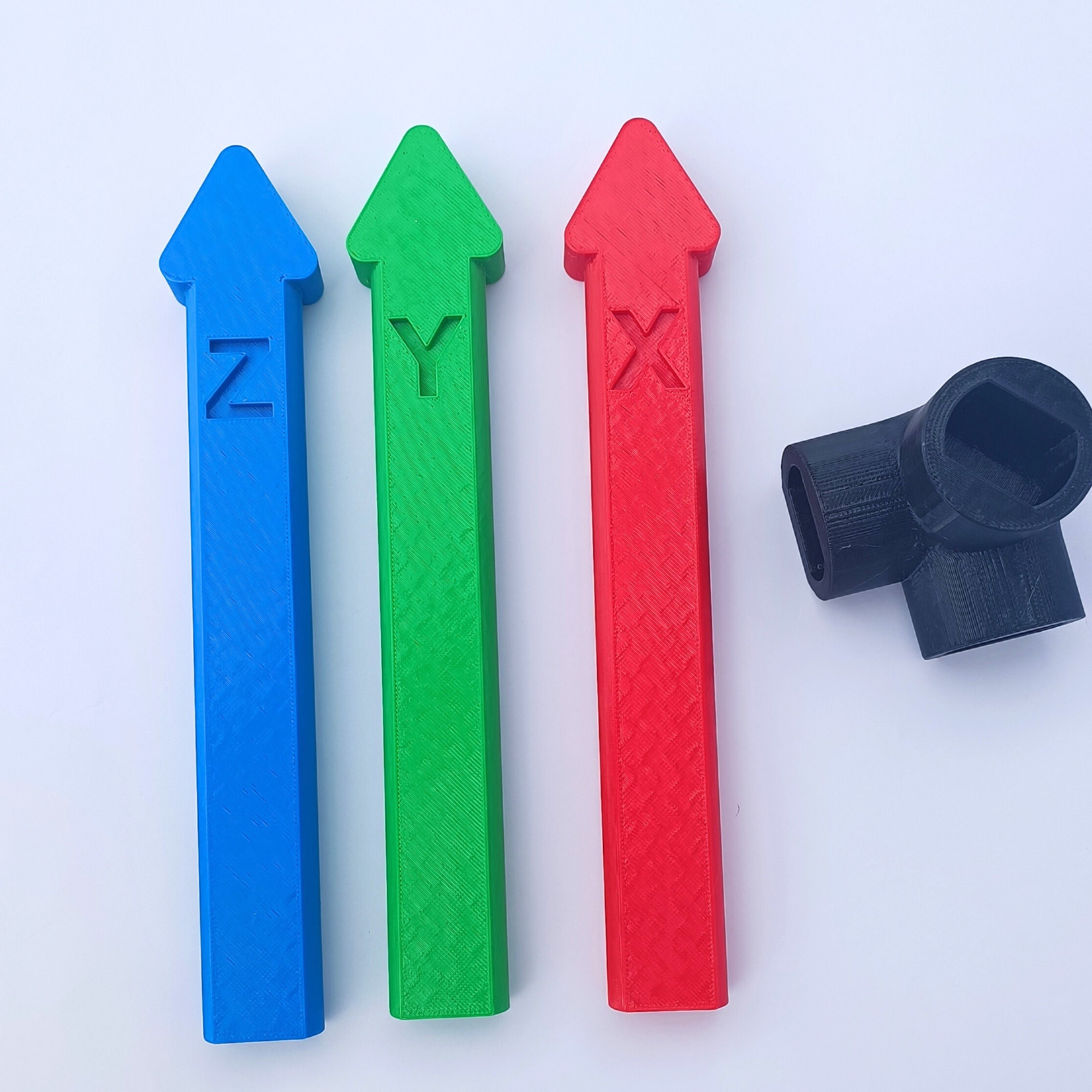 3d Model Cartesian Coordinate System Etsy