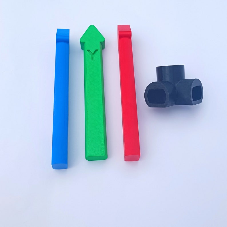 3d Model Cartesian Coordinate System - Etsy