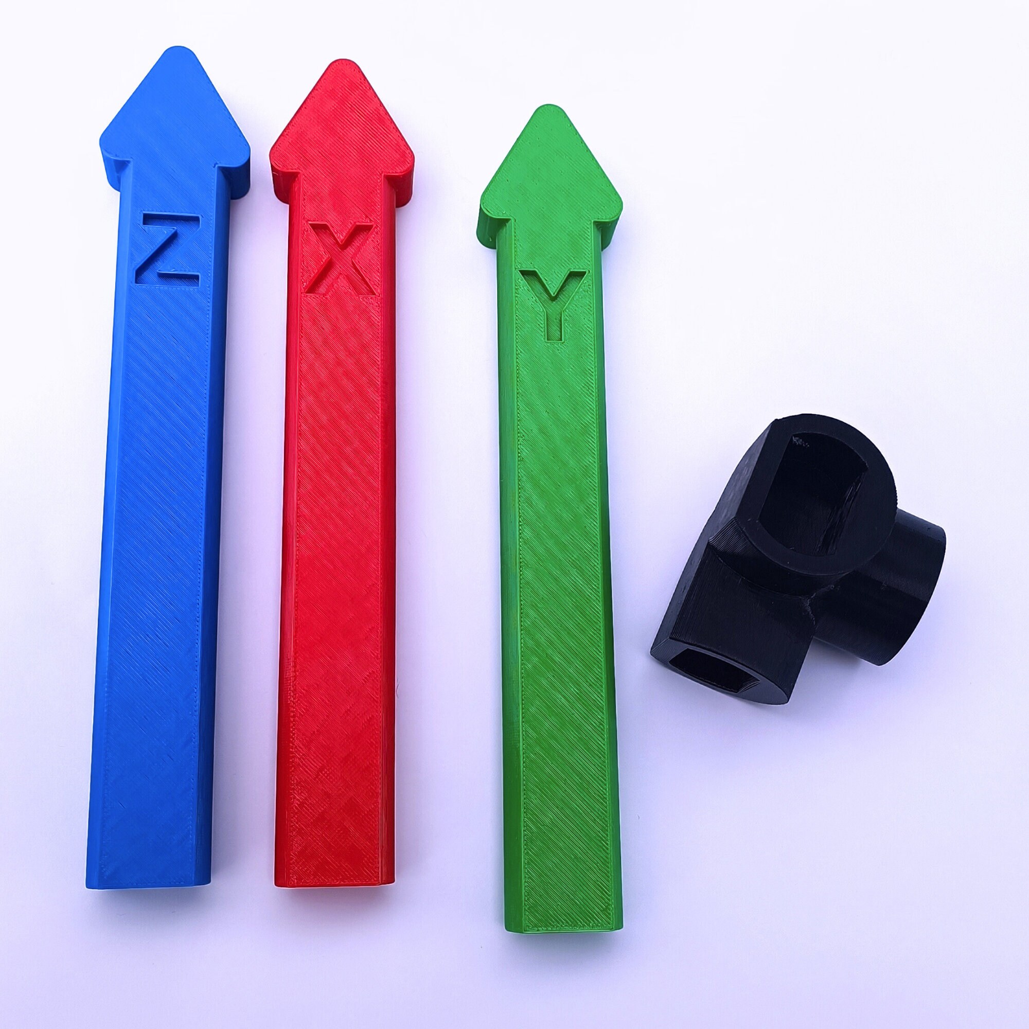 3d Model Cartesian Coordinate System Etsy
