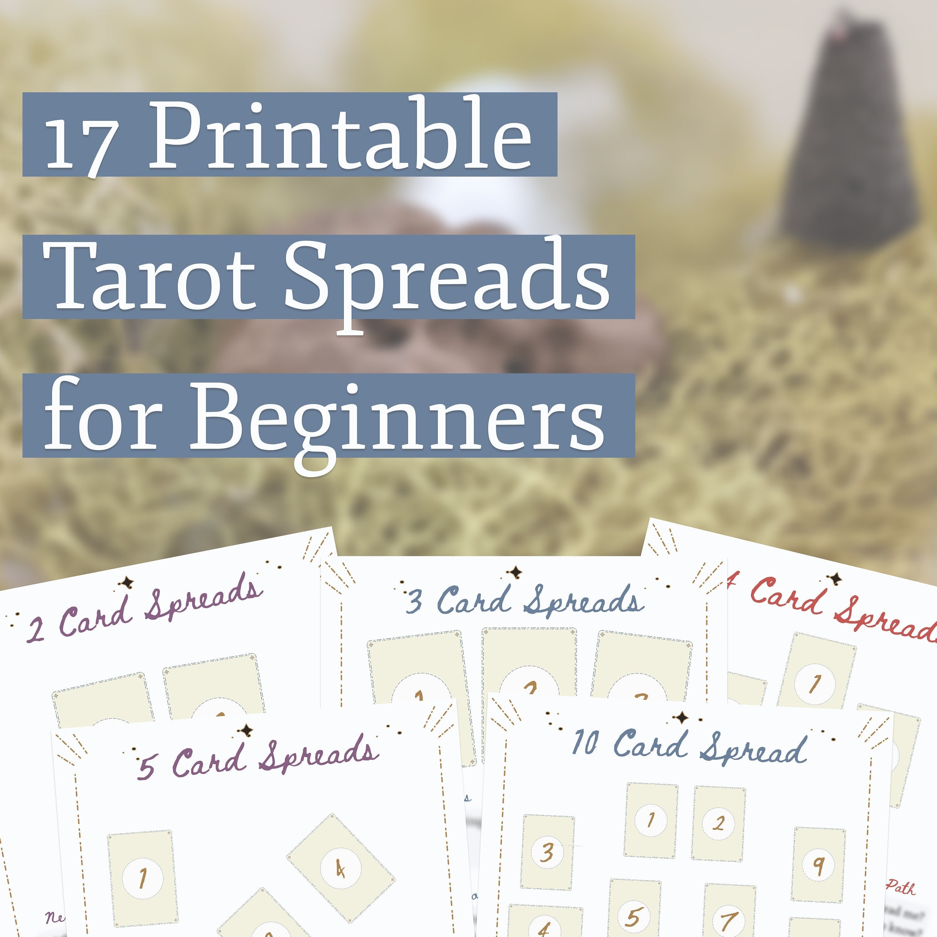 17 Printable Tarot Spreads for Beginners Tarot Card Spread - Etsy Australia