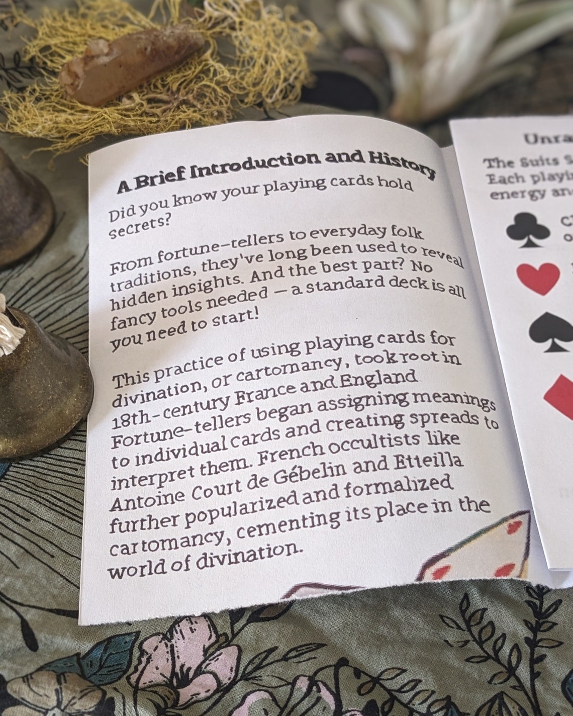 Playing Card Divination Grimoire Pages - Cartomancy for Beginners PDF ...