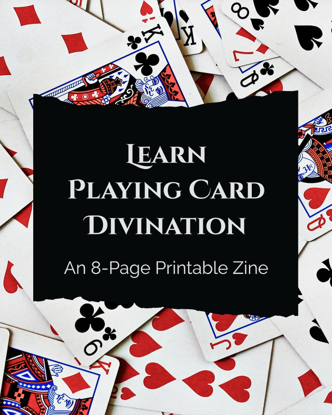 Playing Card Divination Zine: DIY Guide to Cartomancy, DIY Tarot ...