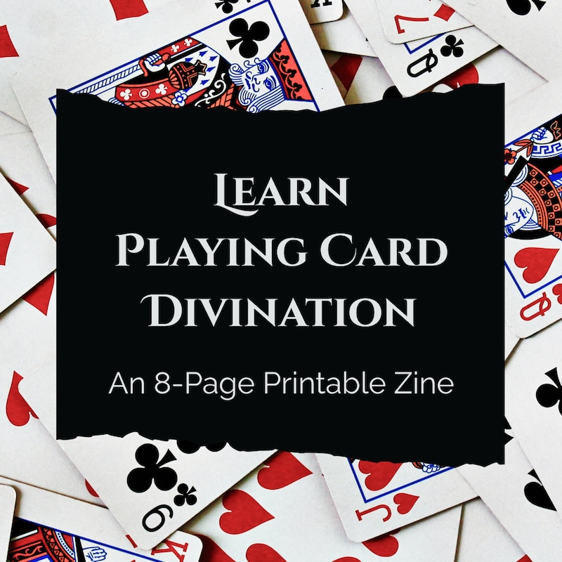 Cartomancy Cards for Beginners - Etsy